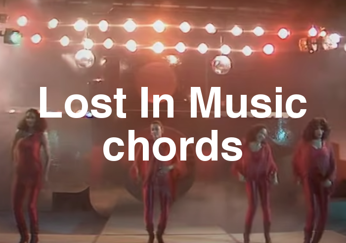 Lost In Music chords by Sister Sledge - Spy Tunes