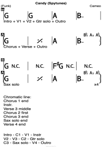 Candy Chords | Cameo Guitar Lesson - Spy Tunes