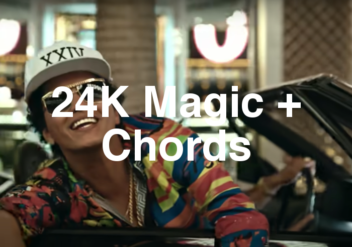 24K Magic Chords | Bruno Mars Guitar Lesson - Spy Tunes