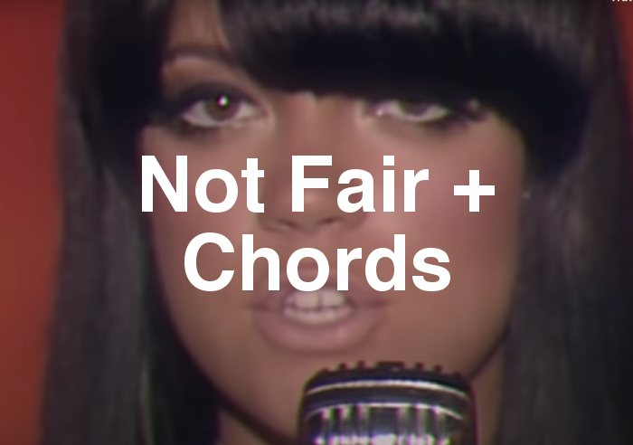 Not Fair Chords | Lily Allen Guitar Lesson - Spy Tunes
