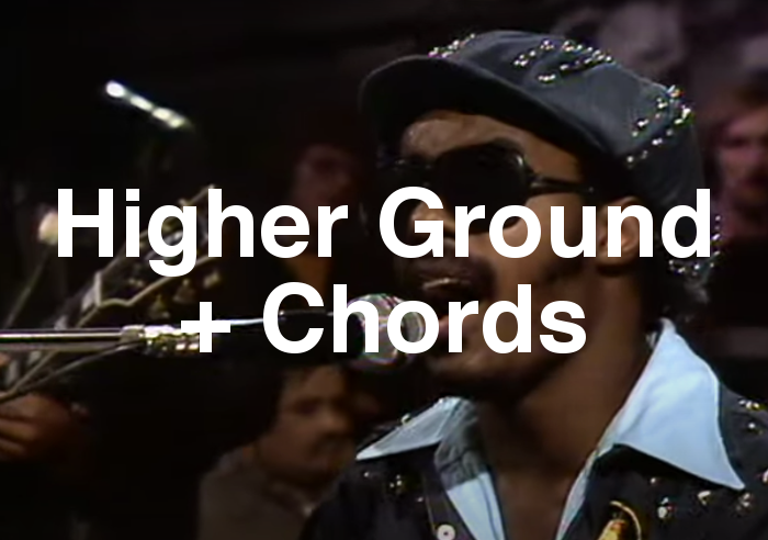 Higher Ground Chords | Stevie Wonder Guitar Lesson - Spy Tunes