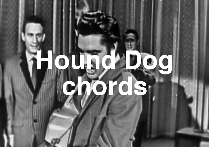 Hound Dog chords by Elvis Presley - Spy Tunes
