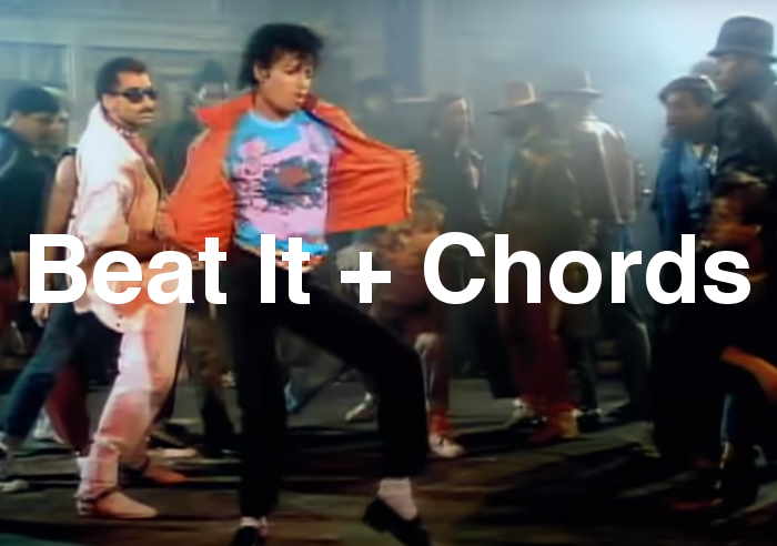 Beat It Chords | Michael Jackson Guitar Lesson - Spy Tunes
