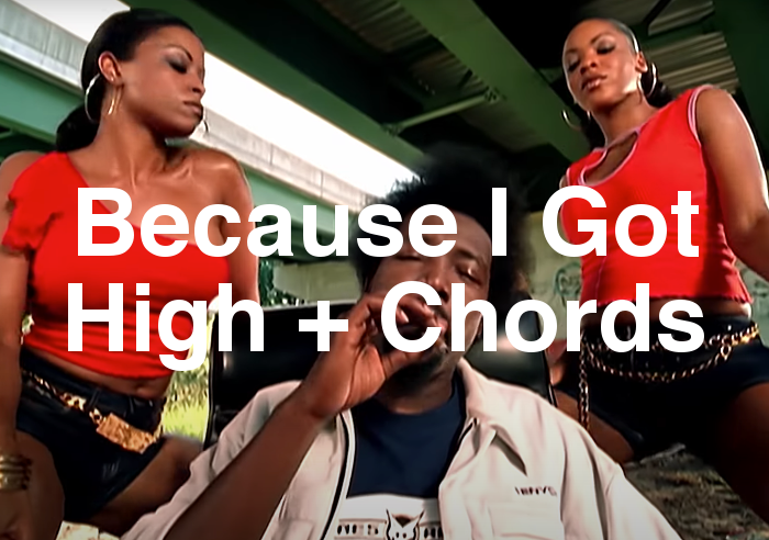 Because I Got High Chords | Afroman Guitar Lesson - Spy Tunes
