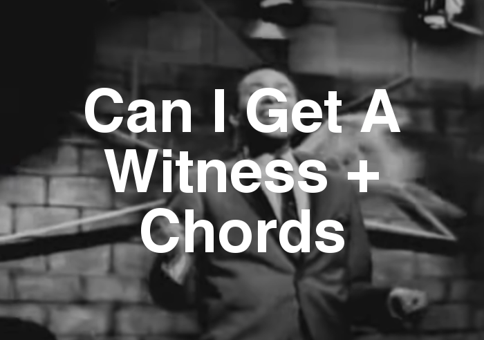 Can I Get A Witness Chords | Marvin Gaye Guitar Lesson - Spy Tunes